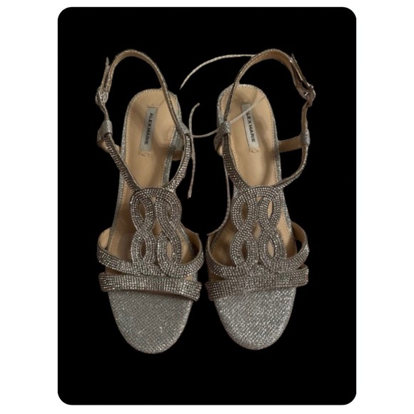 Alex Marie | Shoes | Alex Marie The Cymone Rhinestone Dress Sandals New ...